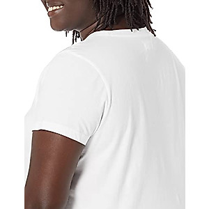 The Drop Women's Courtney Short-Sleeve Tiny Crew Neck Jersey T-Shirt, White, 3X Plus Size