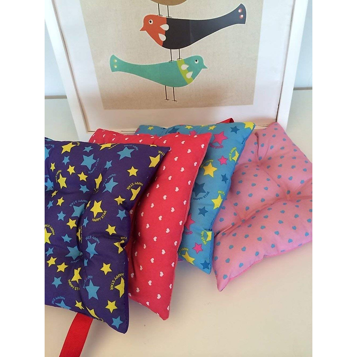 11"x11" Stuffed Chair Cushion Seat Back Square PP Cotton Insert Filling Pad for Kids Children Boy Girl