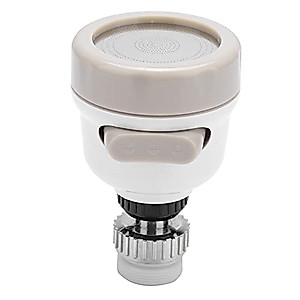 Faucet Sprayer, 360° Rotatable Kitchen Bathroom Rotatable Faucet Nozzle Aerator Adjustable Water Filter Tap for Home Kitchen Bathroom