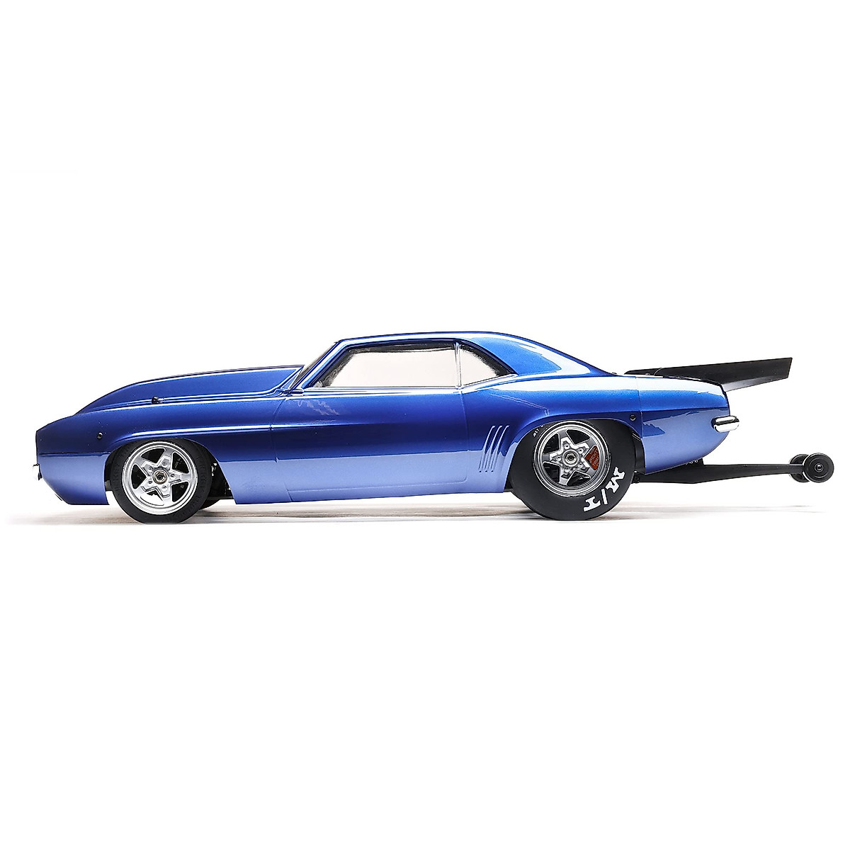 Losi RC Car 1/10 '69 Camaro 22S No Prep Drag Car Brushless 2 Wheel Drive RTR Battery and Charger Not Included Blue LOS03035T2