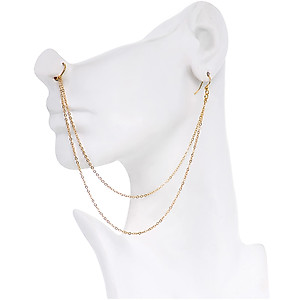 Body Candy Handcrafted Anodized Nose Ring to Dangle Earring 20 Gauge 5/16"