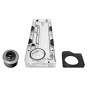 Thermaltake Pacific DP100-D5 Plus 360mm 200ml 16.8 Million Color RGB Alexa/Razer Chroma/5V Motherboard Syncable 6-Port G 1/4" Thread 5-Speed Adjustable D5 Pump Distro Plate Combo CL-W263-PL00SW-A