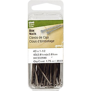 The Hillman Group 532590 Box Nails 4D, 1-1/2-Inch