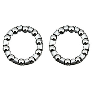 2-1 Piece Crank Bearing 5/16" Ball Size x 10 Balls. Set of Bearing. Pair of Bearings. for Bicycle Crank, Bike Crank, lowrider Bikes, Beach Cruiser, limos, Stretch Bicycles.