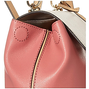 Calvin Klein Women's Leilani Micro Pebble Backpack, Deep Black, One Size