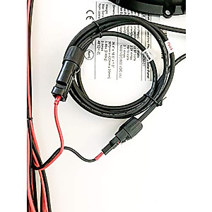 15' 14/16 Gauge Wire with Bullet connectors for Solar Panel Extension Wire