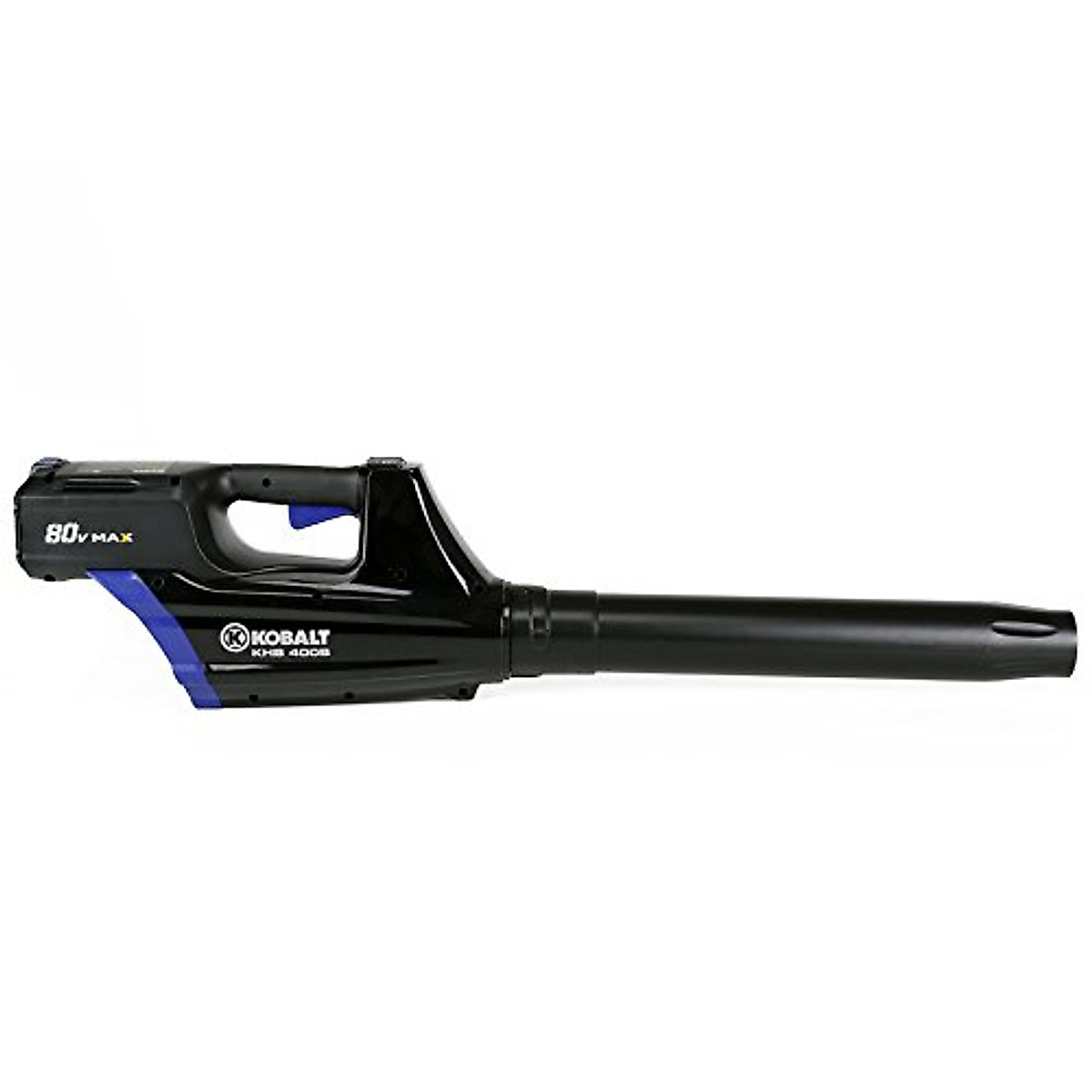 Kobalt 80-Volt Max Lithium Ion (Li-ion) 500-CFM 125-MPH Heavy-Duty Brushless Cordless Electric Leaf Blower (Bare Tool Only, Battery and Charger Not Included)