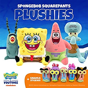 Youtooz Plankton Sitting Plush 9" Inch, Spongebob Official Licensed Plankton Stuffed Plushie, Plankton the Chum Bucket from Spongebob Squarepants