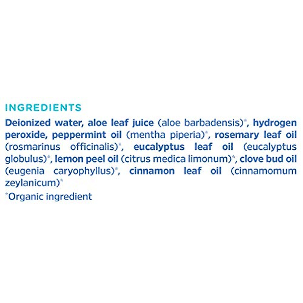 Essential Oxygen Certified BR Organic Brushing Rinse, All Natural Mouthwash for Whiter Teeth, Fresher Breath, and Happier Gums, Alcohol-Free Oral Care, Peppermint, 32 Ounce