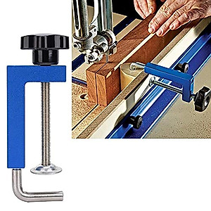 Wood Craft Clamps, Rustproof Multifunction Small Carpenter Clamp, Flexible Fixing G Clamp, for Woodworking Hand-Operated Tool Easy to Operate Industry(100 models)