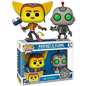 Funko Pop! Ratchet and Clank Playstation Exclusive 2 Pack