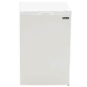 Magic Chef Mini Freezer, Compact Freezer for Extra Freezer Space, Small Freezer for Office, Apartment, or Dorm, 3.0 Cubic Feet, White
