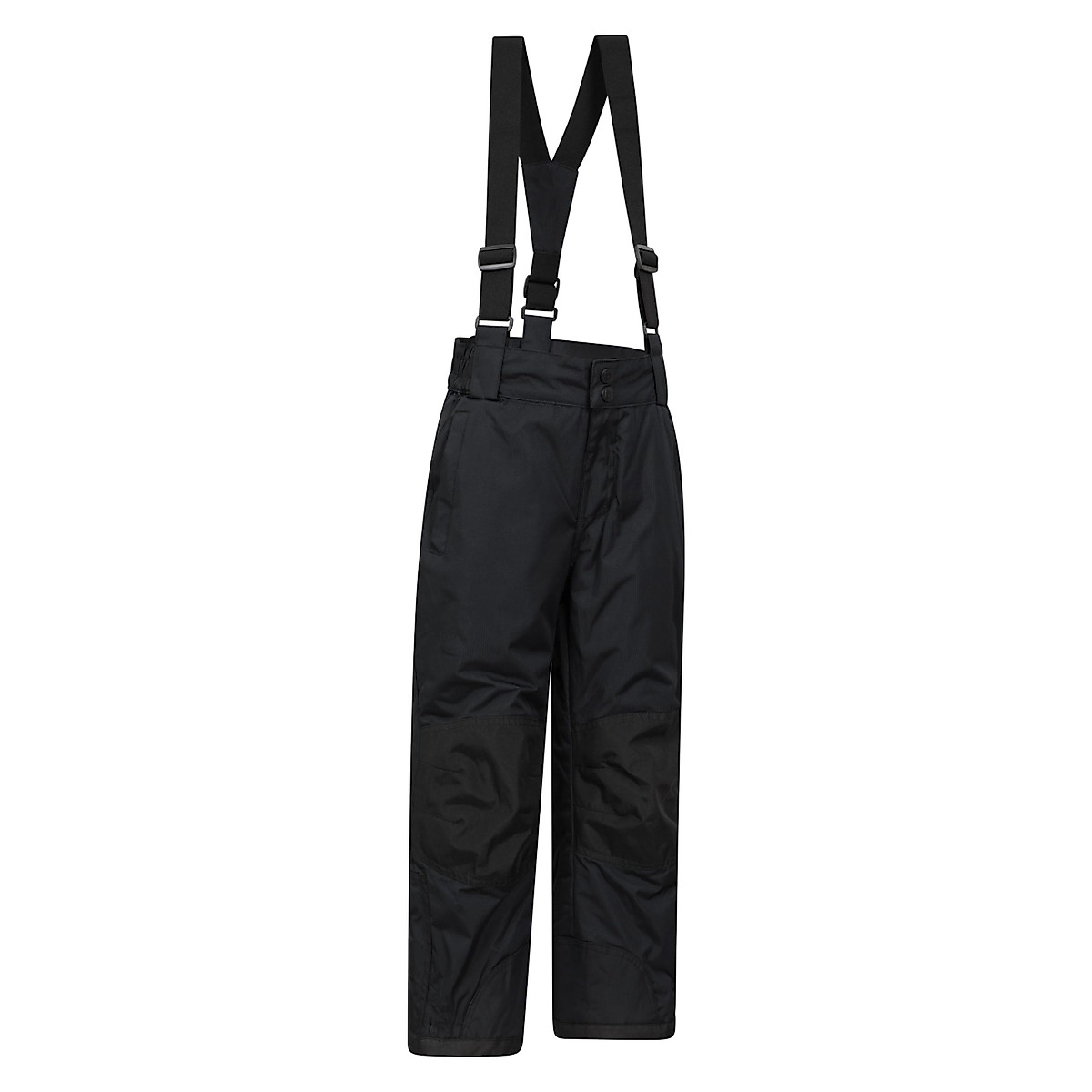 Mountain Warehouse Raptor Kids Snow Pants -Boys & Girls Winter Skiing Black 5-6 Years
