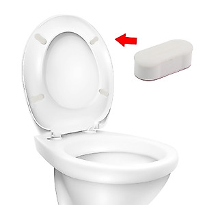 UTALIND 4Pcs Trusted Toilet Seat Bumpers Pads Bumper for Bidet Attachment to Protect Toilet Bowl from Damage, with Strong Adhesive