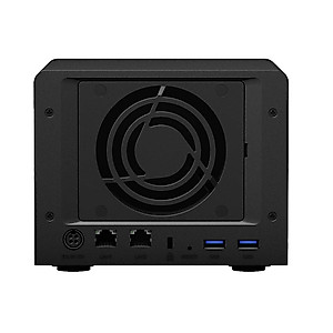 Synology DiskStation DS620slim iSCSI NAS Server with Intel Celeron Up to 2.5GHz CPU, 6GB Memory, 24TB HDD Storage, DSM Operating System