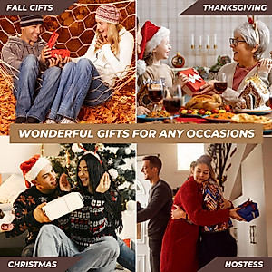 JABIHOME Wooden Spoons and Forks Set, Easter Gifts for Mom, Wooden Serving Utensils, Cute Kitchen Gifts, Gifts for Mom, New Year Hostess Gifts for Women, Wedding Gifts for Couple