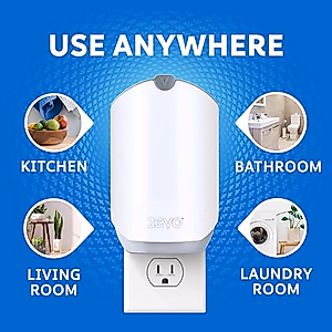 Zevo Flying Insect Trap, Fly Trap Refill Cartridges (4 Total Refill Cartridges)