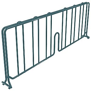 Super Erecta Shelf Divider, Metroseal 3 Epoxy, 8" x 21"