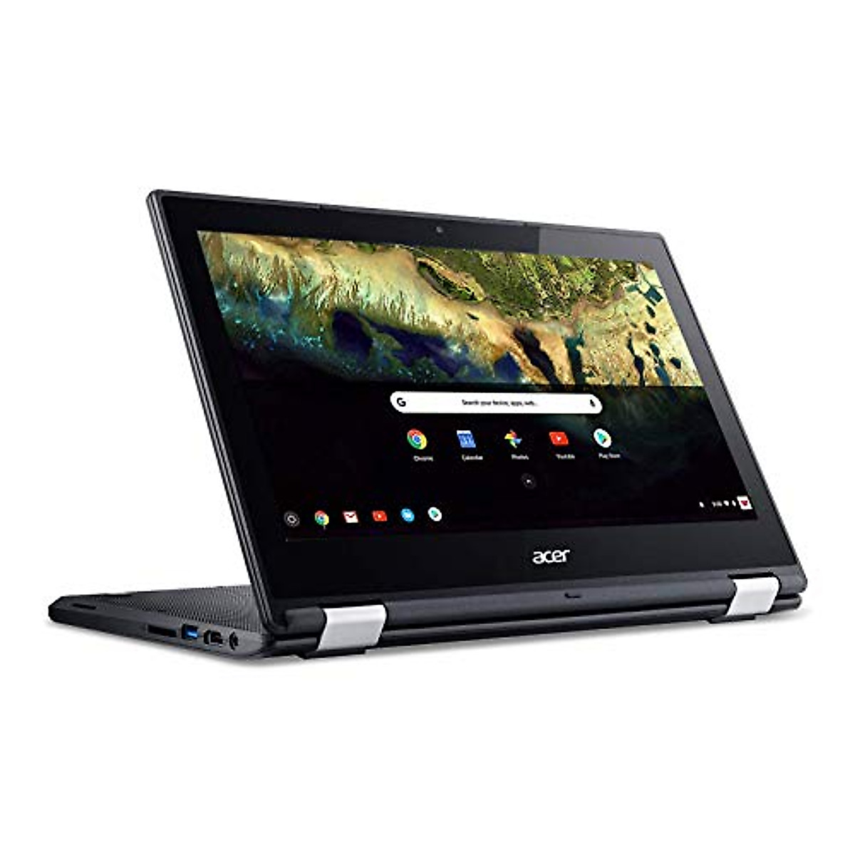 Acer Chromebook R 11 Convertible Laptop, Celeron N3060, 11.6" HD Touch, 4GB DDR3L, 32GB eMMC, C738T-C7KD