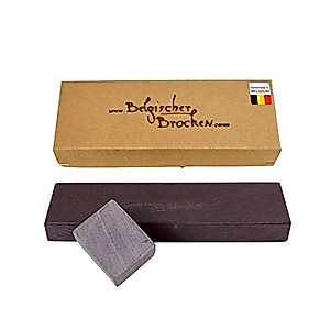 BLUE BELGIAN WHETSTONE original 5,90x1,57in I Grinding stone for knives & tools I Sharpening stone for extra fine grinding effective & highest precision I Incl. slurry stone I Grain 5000-6000