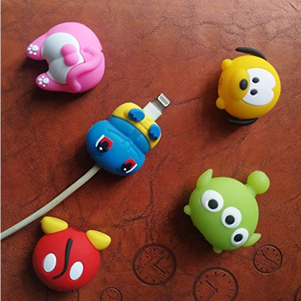 20 Pcs Animal Cable Protectors for iPhone & iPad Charging Cables