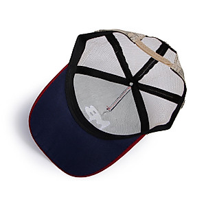 Unisex Mesh Baseball Caps - Breathable Trucker Hat with Adjustable Snapback