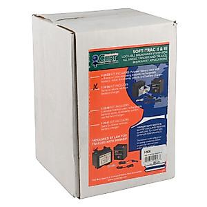 CURT 52026 Soft-Trac 2 Trailer Breakaway Switch Kit System with Battery , black