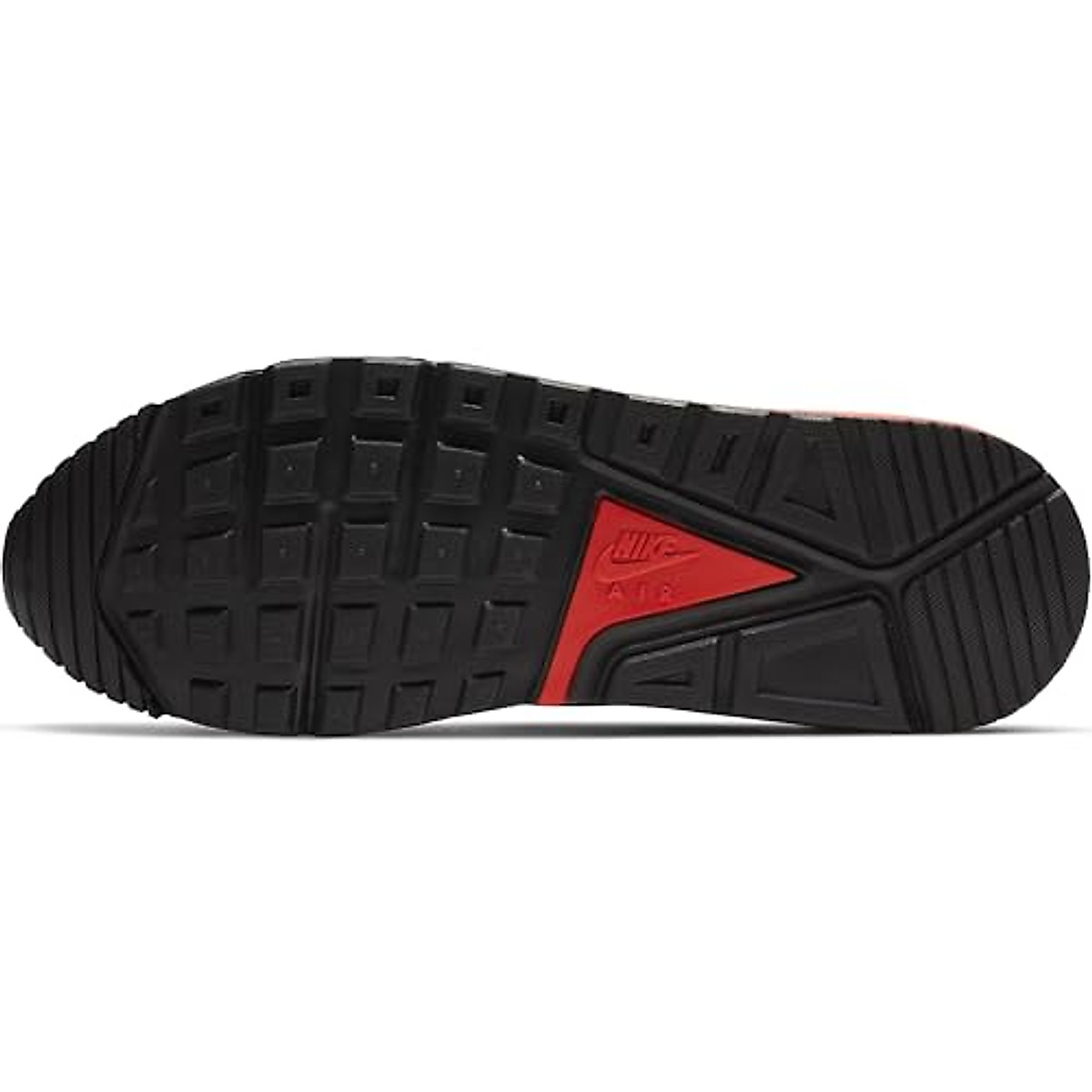 Nike Men's Low-Top Sports Shoe, White Dark Grey Habanero Red 100, 12