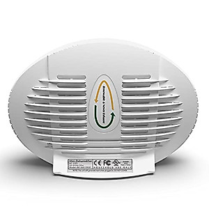 Eva-Dry E-500 Renewable dehumidifier, Pack of 2, white, perfect for closets, bathrooms, safes, boats, and rvs