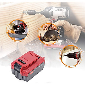 BTMKS 4.0Ah 20V MAX Lithium Battery Replacement for Porter Cable 20V Battery PCC682L PCC681L PCC680L PCC685LP PCC601 20 Volt MAX Cordless Drill Tools Battery