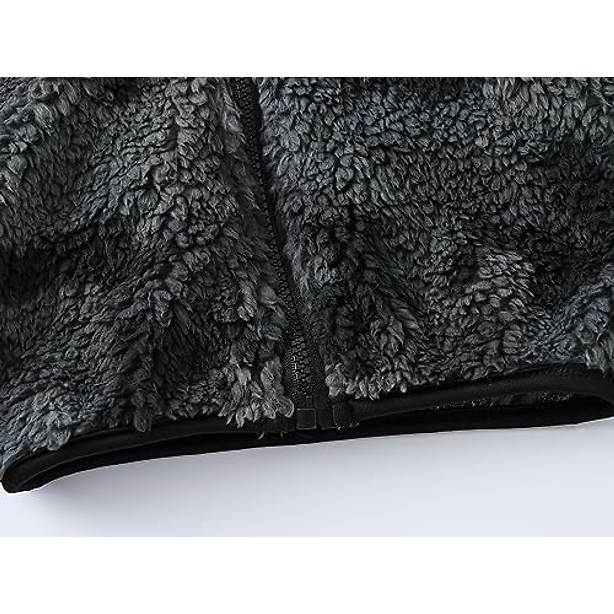 GDDXLM Toddler Girls Boys Fleece Hoody Jacket Cute Bear Ear Hoodie Sweatshirt Sweater Zip Up Teddy Jackets Warm Snowsuit Cardigan Tunic Tops Fall Winter Outwear Baby Kids Hairy Coat