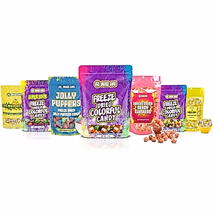Fremon Heads Freeze Dried Lemon Sour Candy - 4 oz Package, Unique Novelty for TikTok Trends and ASMR, World's Most Sour Candy Challenge