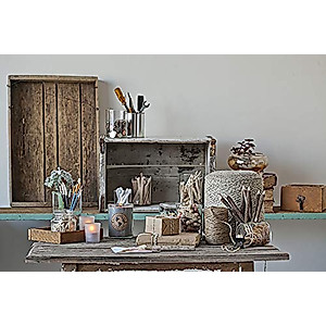 Eco Candle Co. Recycled Candle, Naked, 26 oz. - Unscented - 100% Soy Wax, No Lead, Kraft Paper Label & Lid, Hand Poured, Phthalate Free, Made from Midwest Grown Soybeans, All Natural Wicks