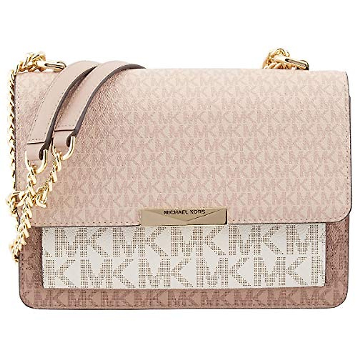 Michael Kors Jade Large Gusset Shoulder Ballet Multi One Size