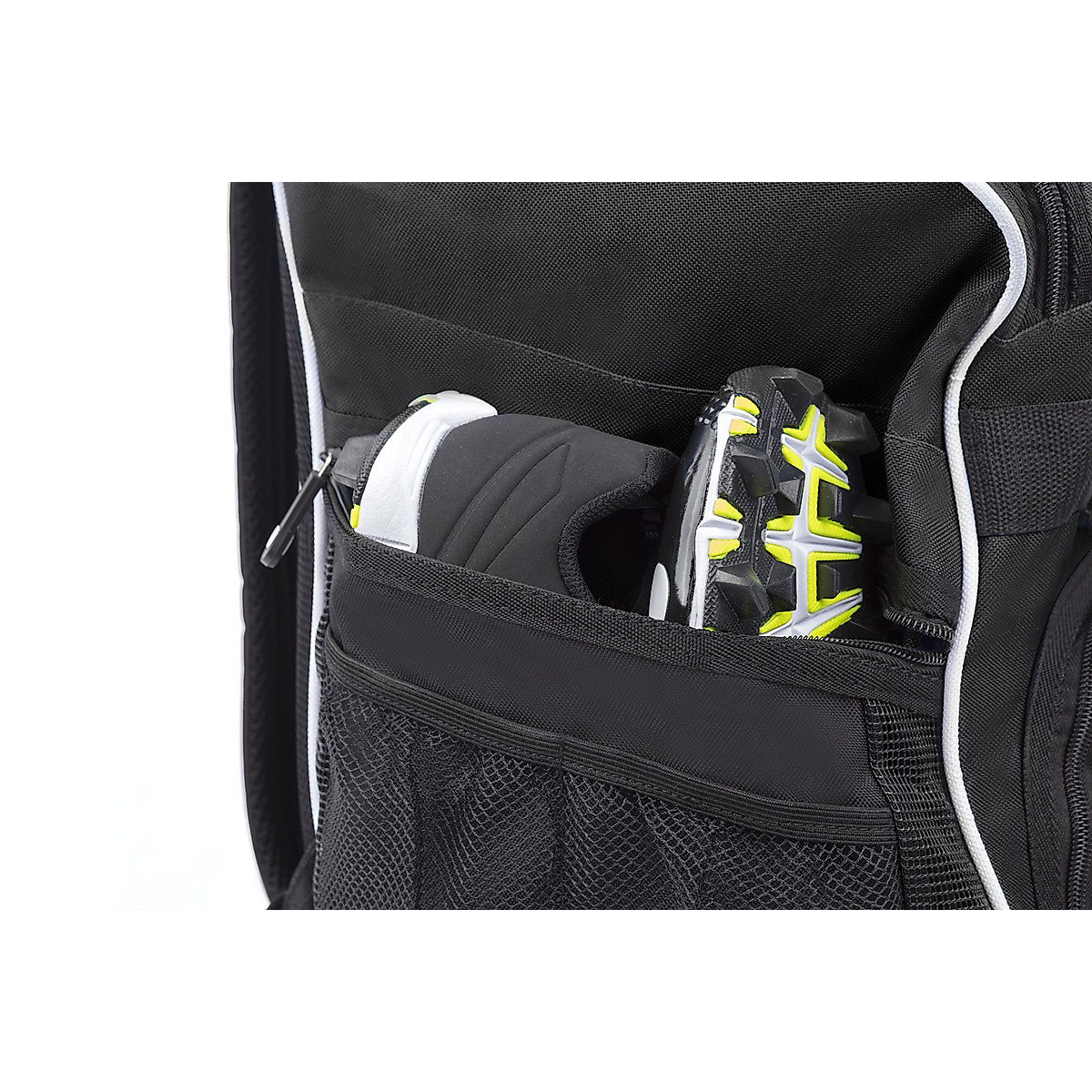 DashSport Baseball Bag Softball Backpack Bat Bag | T-Ball Equipment and Softball Bag | Bat Pack (Black)