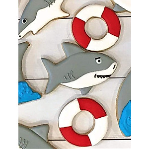 Baby Shark Cookie Cutter, 4" Made in USA by Ann Clark