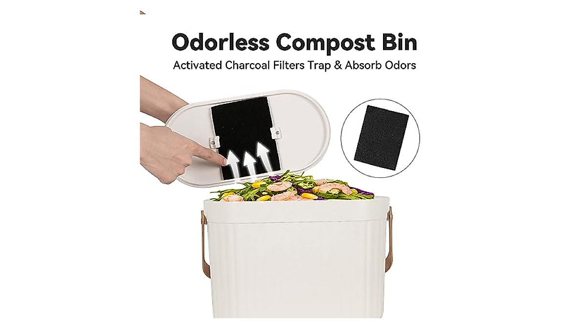 Eco-Friendly Countertop Compost Bucket - Yatmung
