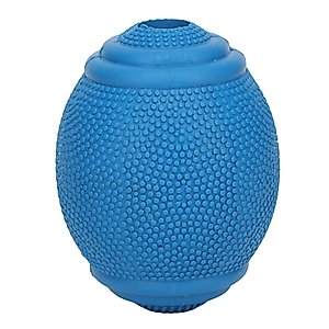 Rubber Dog Rugby Toy for Interactive Pet Chewing and Boredom Reduction, Durable Pet Chew Toy Ball for Dogs