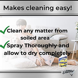 Eliminates Urine Odors – Controls Cat, Dog, Pet & Human Smells from Carpet, Furniture, Mattresses, Grout and Pet Bedding & Concrete. Biodegradable Enzymes 32 Oz. Spray