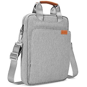 NIDOO Laptop Shoulder Bag for 13" MacBook Pro M2 M1 / 13.6" MacBook Air M2 / 12.9" iPad Pro M1 / 13" Surface Pro X 8 / Surface Laptop Go, Vertical Laptop Sleeve for 13" Galaxy Book Pro/Dell XPS 13