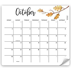 Beautiful Magnetic Fridge Calendar - Runs Until December 2023 - The Perfect Monthly Calendar With Seasonal Designs for Easy Planning