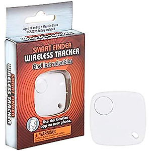 ArtCreativity Wireless Key Finder Locator, 1PC, Smart Tracker Device with App and Remote Camera Shutter, Wi-Fi Anti-Lost Item Finder for Keys, Pets, Wallet, Kids, Luggage, Great Gift Idea