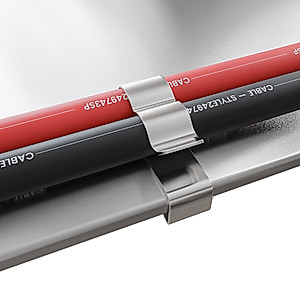 Trailer Frame Wire Clips Stainless Steel Cable Wire Organization for Fishing Boat Trailer, 25pcs