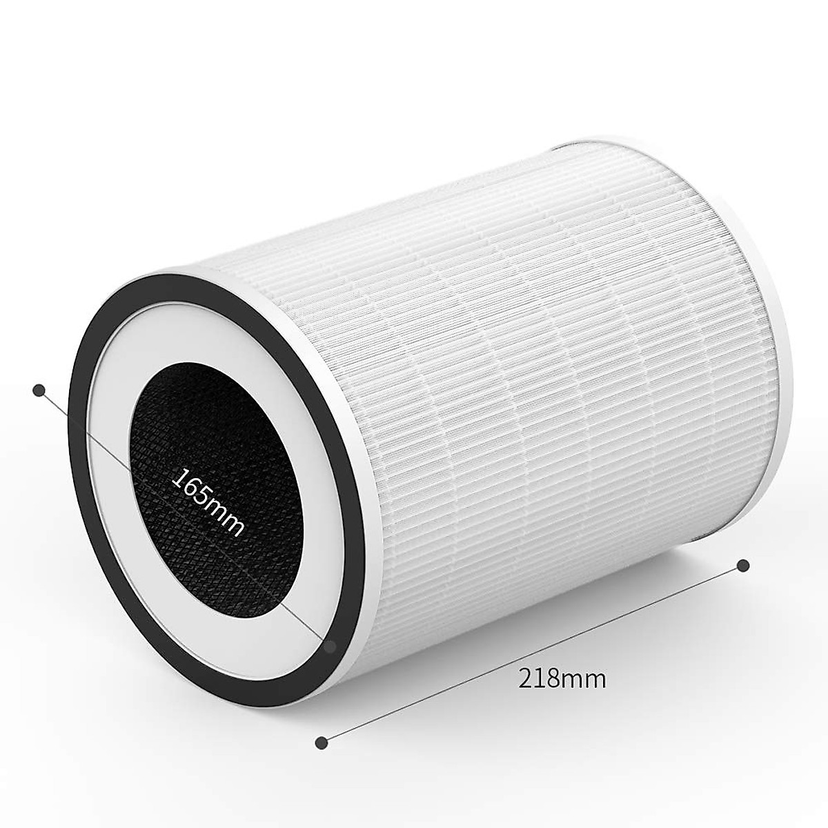 Afloia True HEPA Filter, 360° 3-Stage Filtration, Compatible with MIRO,MIRO PRO,KILO Air Purifier