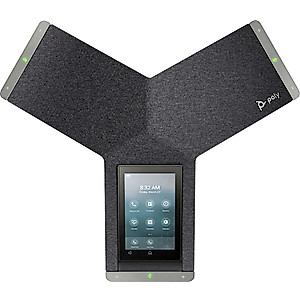 Poly - Trio C60 IP Conference Phone (Polycom) - Smart Conference Phone for Any Meeting Space - 5" Color Touch Display - Works with Teams, Zoom & More