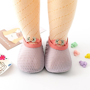 Spring and Summer Children Infant Toddler Shoes Boys and Girls Lightweight Mesh Breathable Baby Dress Shoes Boy (Purple, 9 Toddler)