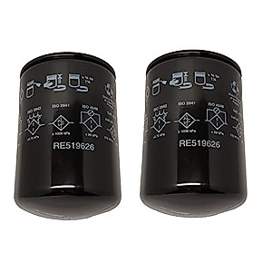 John Deere Original Equipment Oil Filter 2 Pack - RE519626