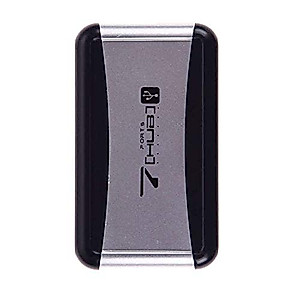 Lysee Cable Winder - EU Plug External Hub 7 USB 2.0 Ports with Multi-Socket Power Supply Slot for Notebook Pc - (Color: Black)