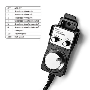 SainSmart Genmitsu CNC MPG Handwheel Controller for Genmitsu CNC Machine 4040-PRO, 4040 Reno, 3020-PRO MAX V2, 3018-PROVer V2, 3018-PROVer Mach3 & 3018-MX3