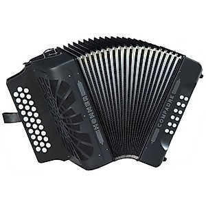 Hohner Accordions COFB Compadre 3-Row Diatonic Accordion - Key FBbEb